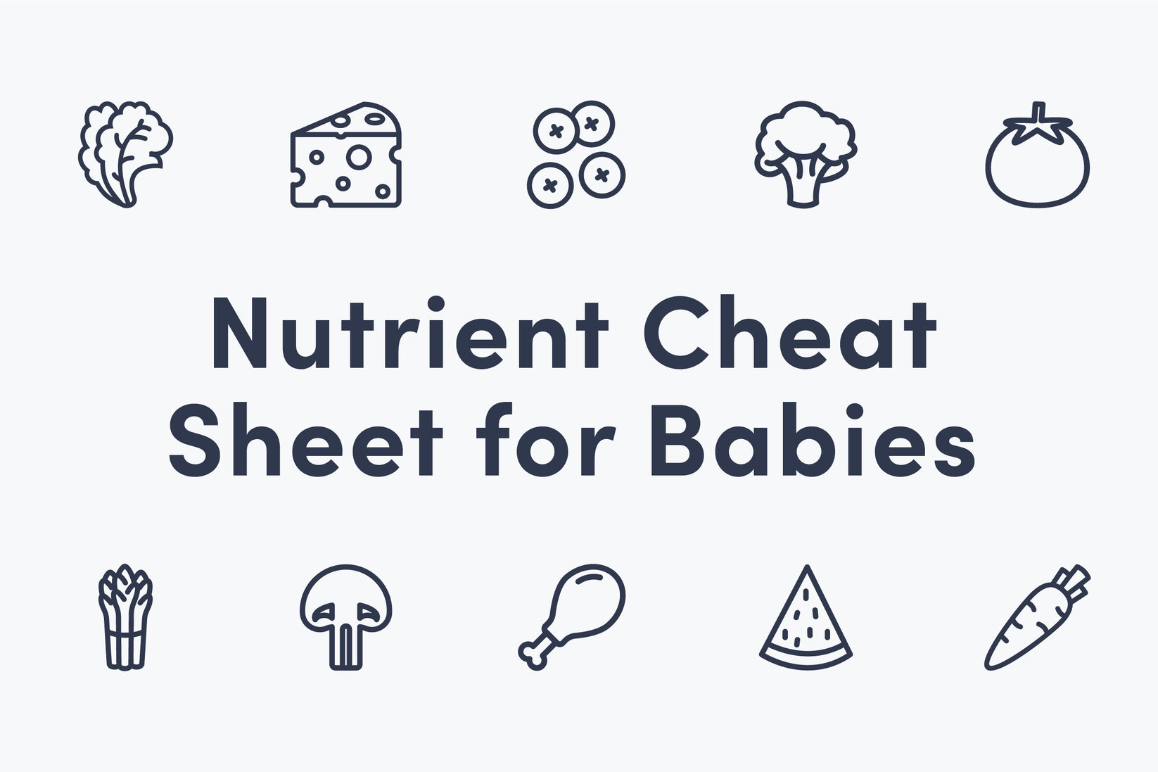 Nutrient Cheat Sheet – Solid Starts